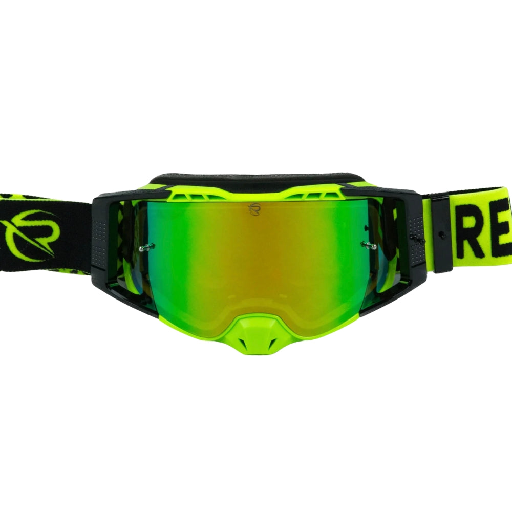 Defiant Pro Motocross Goggle - Flo Yellow – Pete Hager